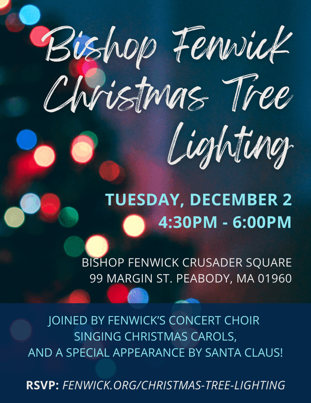 Christmas Tree Lighting - Bishop Fenwick